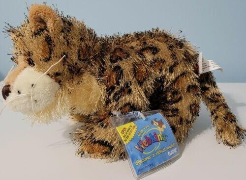 NWT GANZ Webkinz Plush Toy LEOPARD HM031 w/ Sealed Code Tag | eBay