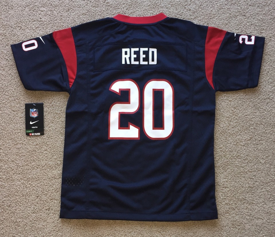 Ed Reed Houston Texans Youth/Kids Game Jersey. NWT. M or L. (Baltimore ...