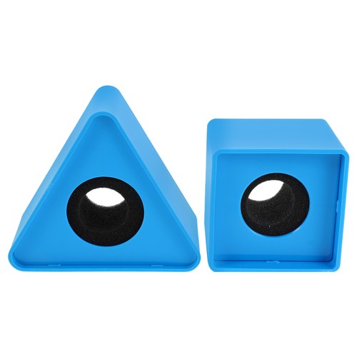 2PCS Microphone Logo Station: Portable Square Triangular Shaped Mic ...