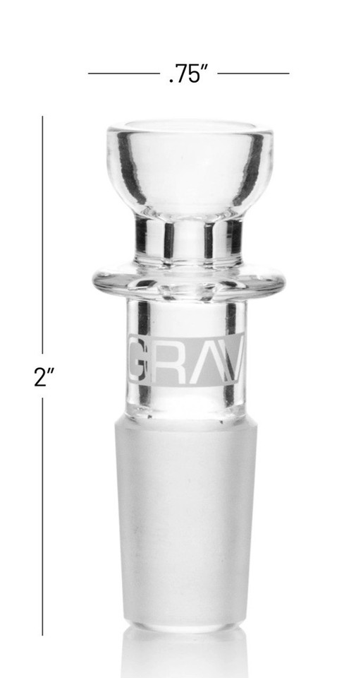 GRAV® 14MM 2-PACK Of MALE JOINT CUP BOWLS, Replacement Parts For Grav ...