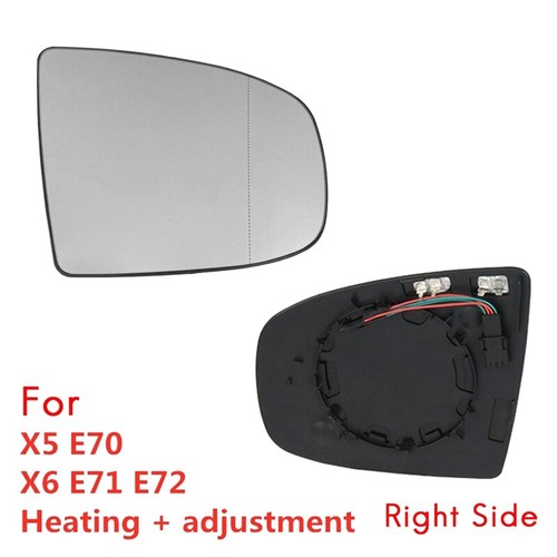 Right Side Rear View Side Glass Heated + Adjustment for X5 E70 2007 ...