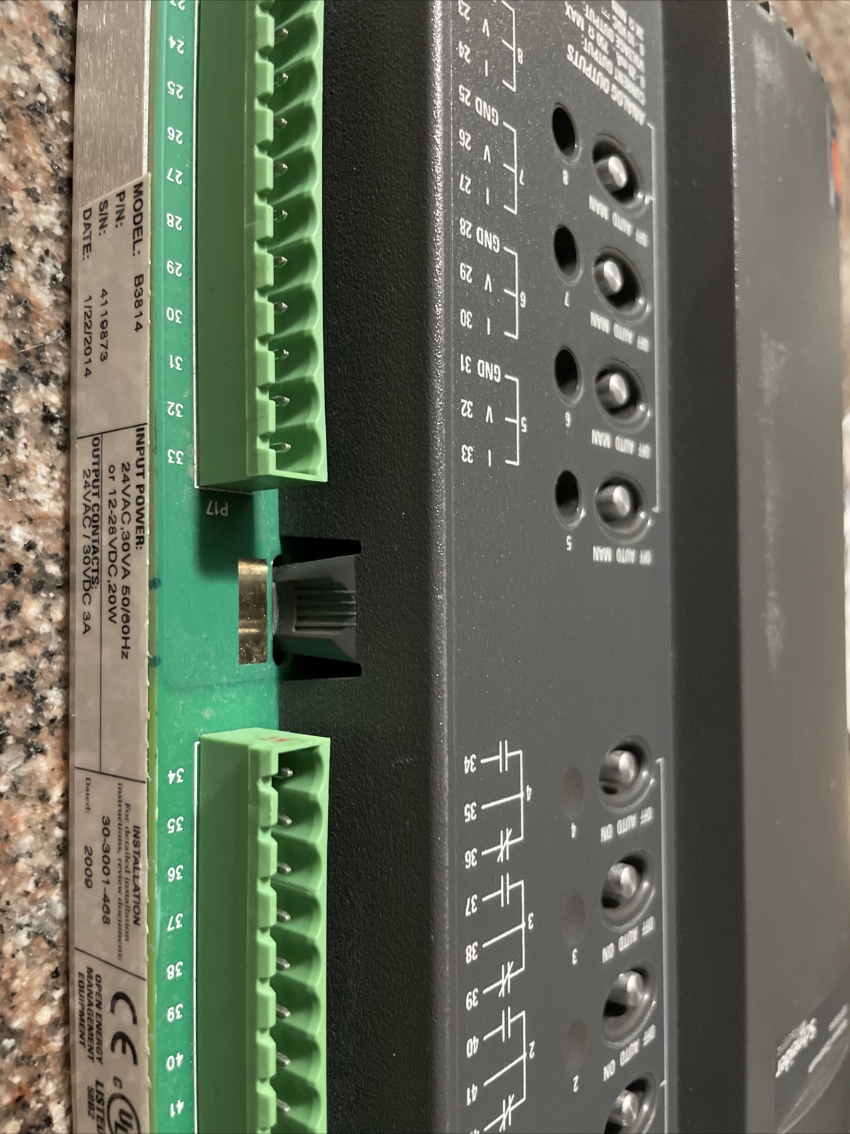 Schneider Electric Andover Continuum b3810 System Controller | eBay