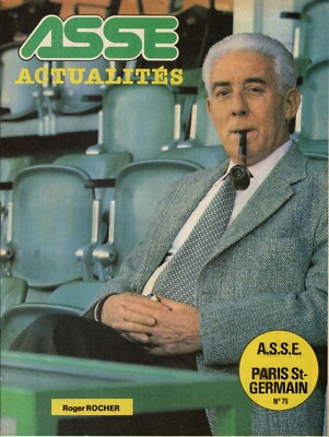 ASSE ACTUALITÉS ⚽ N°75 Avril 1981 Roger ROCHER - PSG Match Porgramme ...