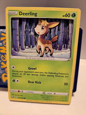 3D Card Art - Deerling Pokemon TCG Custom Shadowbox Plus Frame | eBay