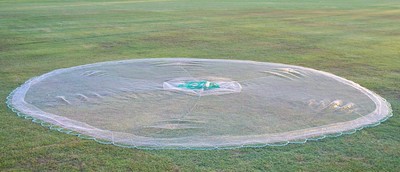 8, 9, 10, 12 FT Top & Bottom Pocket Cast Net, *ChaiN BottoM*, Six Panel ...