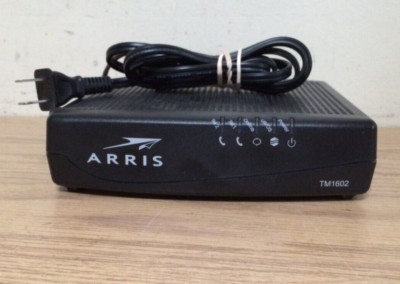 Arris TM1602A DOCSIS 3.0 Telephony Cable Modem Optimum Cablevision ...