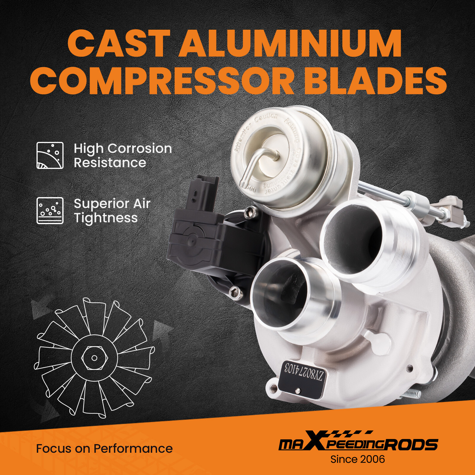 K03 Turbo for Mini Cooper S Clubman Countryman Paceman 1.6L 2008-2016 ...