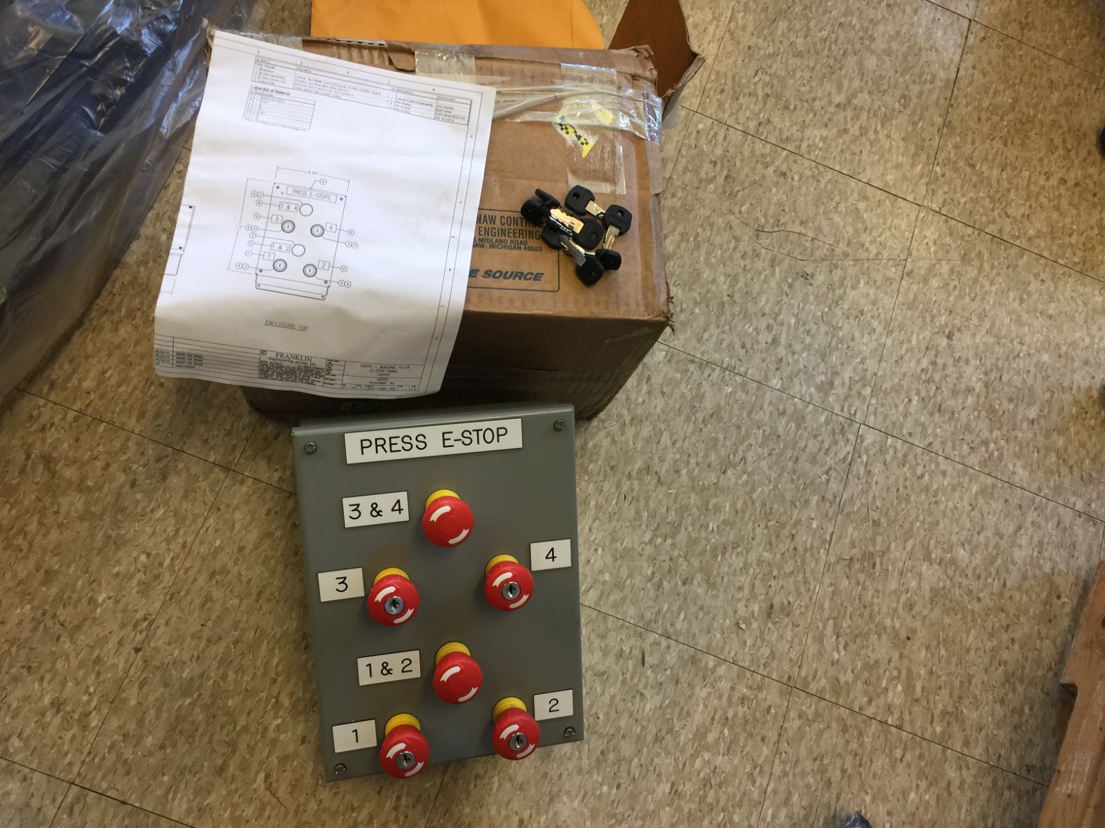 Saginaw SCE Control Panel Enclosure w/Accessories SCE-4341 | eBay