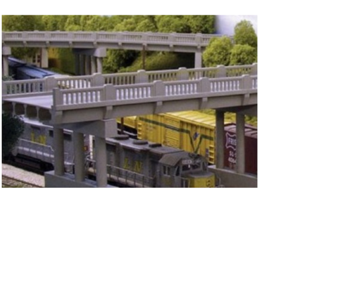 50' 1930's Early Highway Overpass Kit HO 1:87 Scale Rix 101 Layout ...
