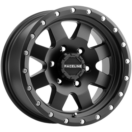 Raceline 935B Defender 18x9 5x5.5" -12mm Satin Black Wheel Rim 18" Inch ...