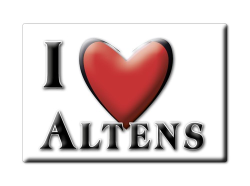 Altens, Aberdeenshire, Scotland - Fridge Magnet I Love Souvenir Uk Gift ...