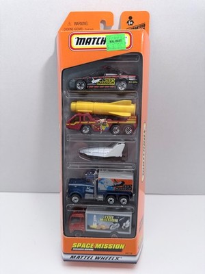 Matchbox Space Mission 5 Pack Gift Set #96729, 2000 Rocket Place Truck ...