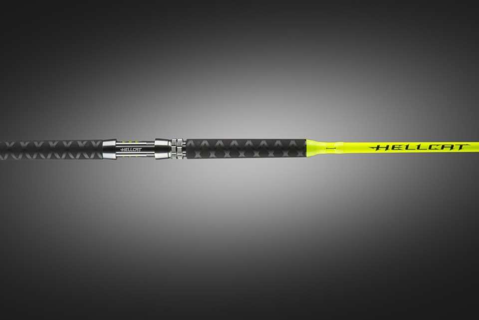 Catch The Fever® Yellow Hellcat Rod Series | 7’6” Casting & Spinning ...