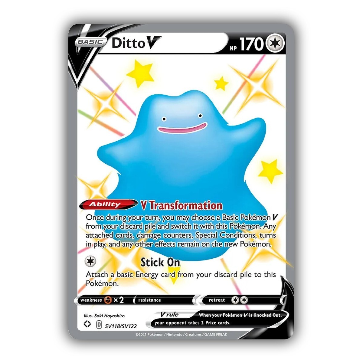 Pokemon shiny Ditto For Sale - MAVIN