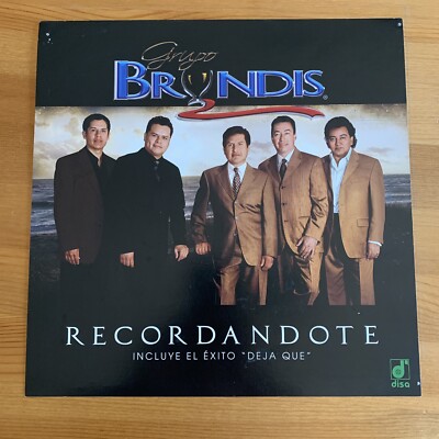 Grupo Bryndis Poster 12 x 12 Recordandote Promo Double Sided Disa ...