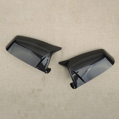 1pair Side View Wing Mirror Cover Left & Right Fit for BMW E60 E61 F10 ...