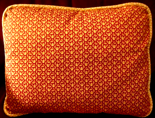 Delightful Custom Designer Pat Freund Brick/gold Monkeys Pttn ...