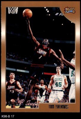 1998 Topps #17 Tim Thomas 76ers Villanova 8 - NM/MT | eBay