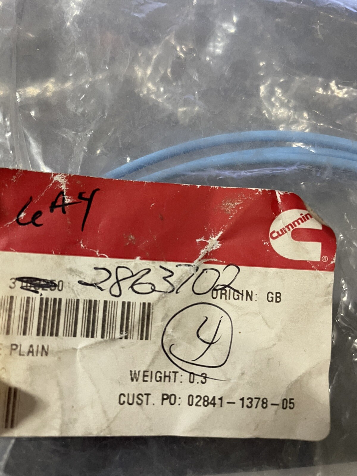 Genuine Cummins 2863702 Seal O Ring for sale online | eBay