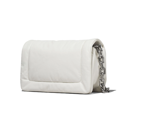 $495 Marc Jacobs The Barcode Pillow Leather Shoulder Xbody Bag White ...