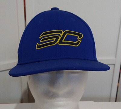 Pre Owned Steph Curry Under Armour Youth Flatbill Snapback Hat ...