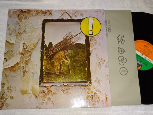 LP: Led Zeppelin - Untitled (= IV), 1971, Re-Issue 1991, 1,- | eBay.de
