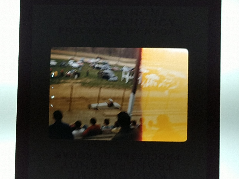 Lot of 18, EARLY DIRT TRACK CAR RACING Kodachrome Red Border 35mm ...