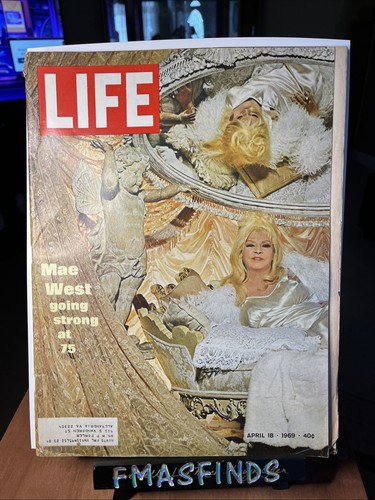 AV 1969 MAE WEST Going Strong At 75 April 18 LIFE MAGAZINE | eBay