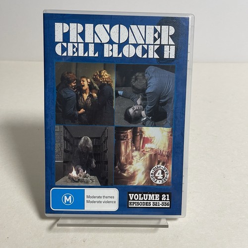 Prisoner Cell Block H DVD Set Vol 21 Episodes 321-336 Aussie Drama ...