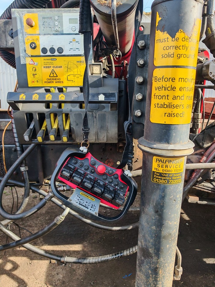 Palfinger PK27001 2 Extensions Hiab Crane with Remote Control for Sale ...