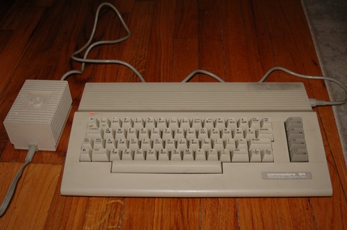Commodore 64 Personal Computer C64 Console with AC Adapter - Tested ...