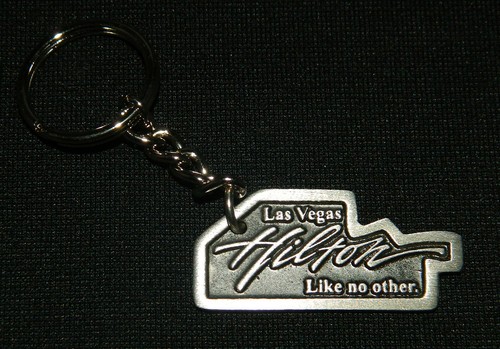 Key Chain Promo Las Vegas Hilton Vintage Advertisement | eBay