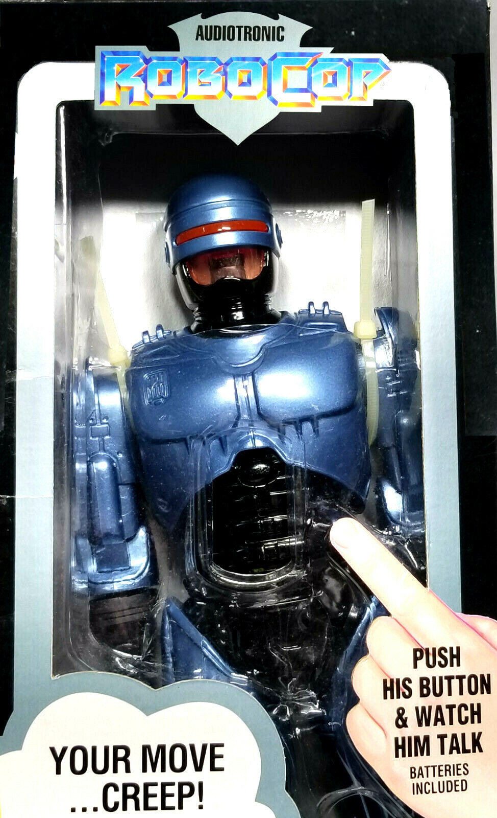 Toy Island Robocop Audiotronic Talking Action Figure 1993 #39201 for ...