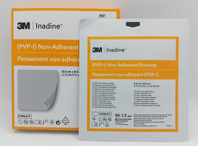 Inadine 9.5cm x 9.5cm - Box of 10 Antimicrobial Wound Dressings | eBay UK