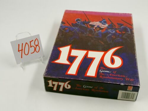 1776 - The Game of the American Revolution, Avalon Hill, 1974, Mostly ...
