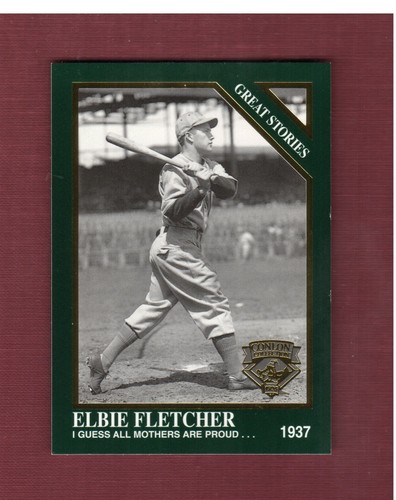 #1373 ELBIE FLETCHER, Pirates ~ 1995 Megacards Conlon Collection: GREAT ...