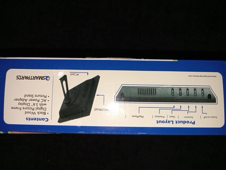 SmartParts Opti Pix Pro DIGITAL Picture Frame 7.5" X 6.5" | eBay