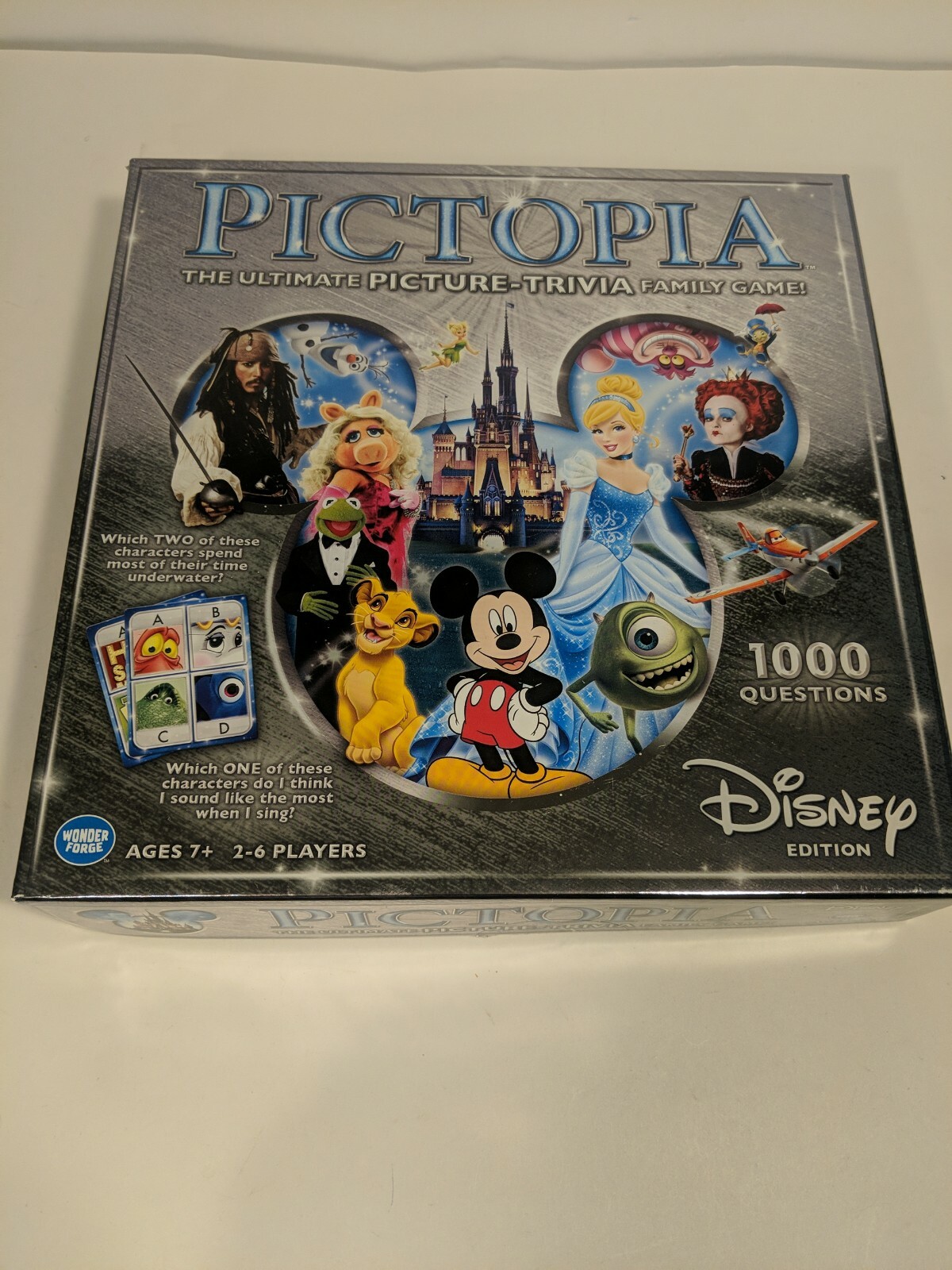 PICTOPIA DISNEY EDITION Board Game PICTURE TRIVIA FAMILY GAME | eBay