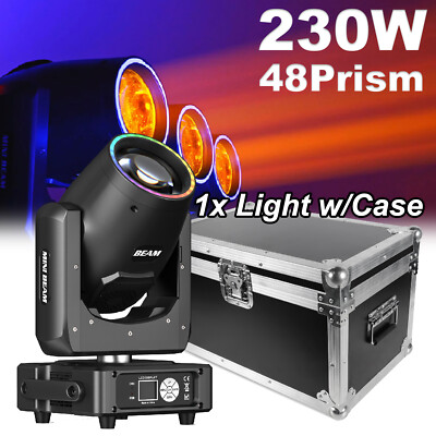 230W Beam Gobo Sharpy 48Prism Stage Lighting Moving Head Light DJ Party ...