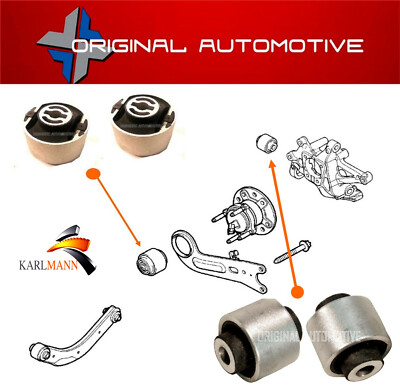 for VAUXHALL VECTRA C 2002-2009 REAR AXLE SUSPENSION HUB & TRAILING ARM ...