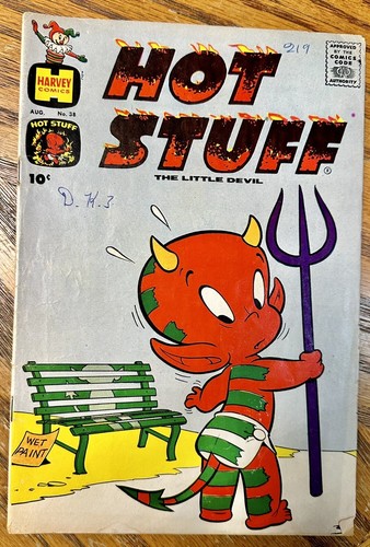 Hot Stuff The Little Devil Comic #38 Harvey 1961. Very hard to find! VG ...