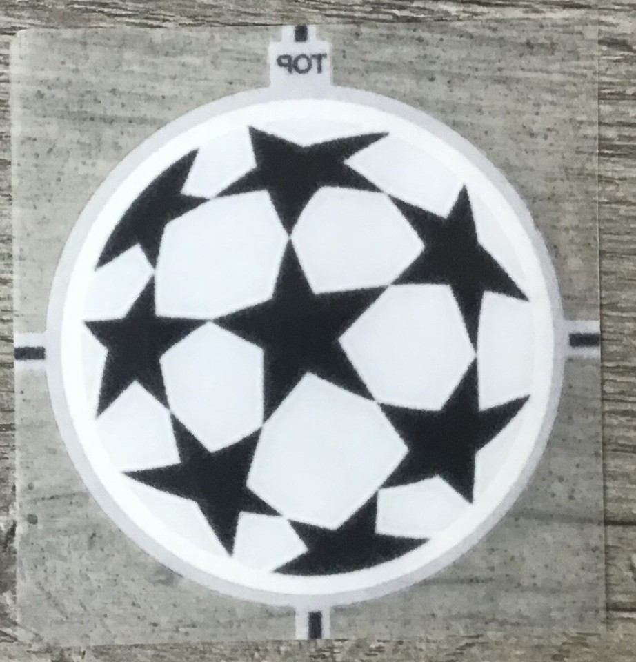 UCL UEFA Champions League Respect + Star Ball Patch Badge Parche ...