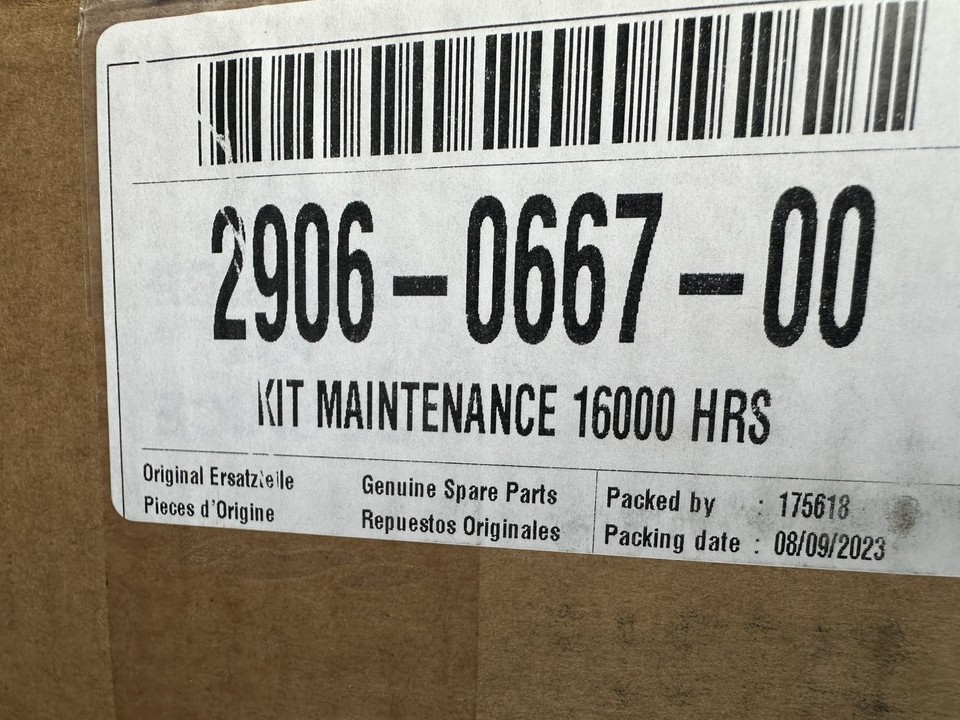 Atlas Copco Zt55-90 16000H Maintenance Kit Part 2906 0667 00 | eBay