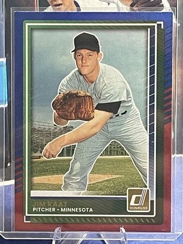 2025 Donruss - Red/Blue - Jim Kaat - #19 - Twins | eBay