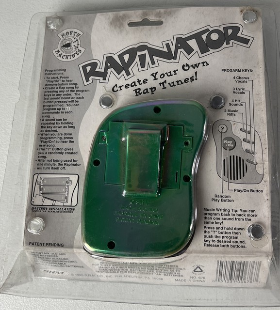 1995 S.R.M. Rapinator Rap Machine Mouth Machines for sale online | eBay