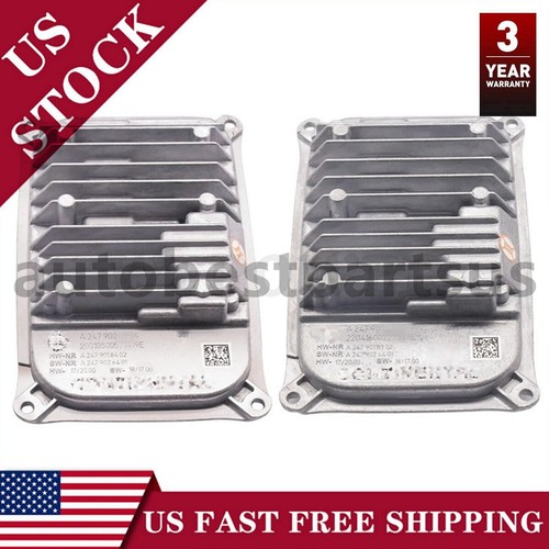 OEM L & R Headlight LED Module Ballast For Mercedes W247 A2479004104 ...