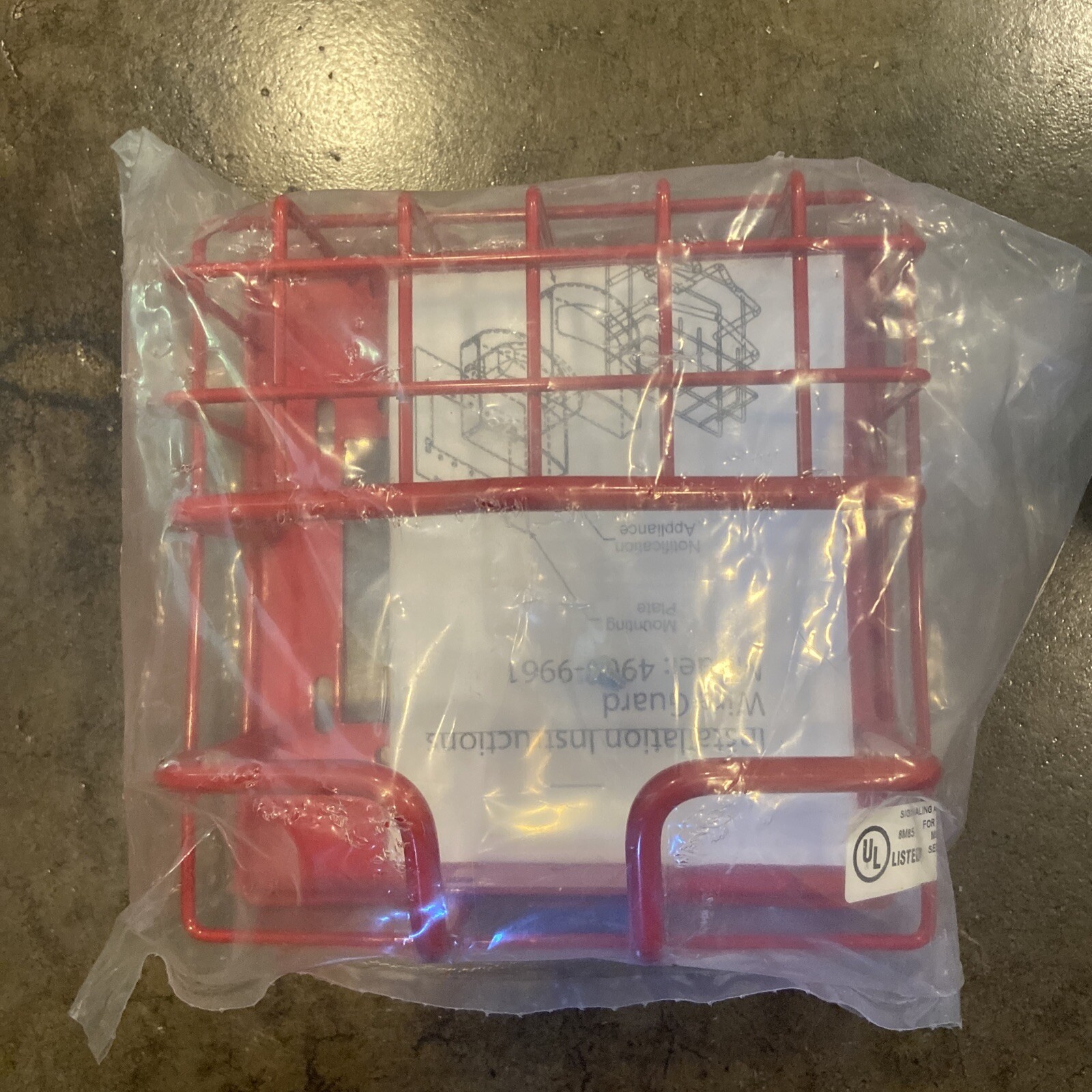 Simplex 4905-9961 Red Fire Alarm Wire Guard 49059961 for sale online | eBay