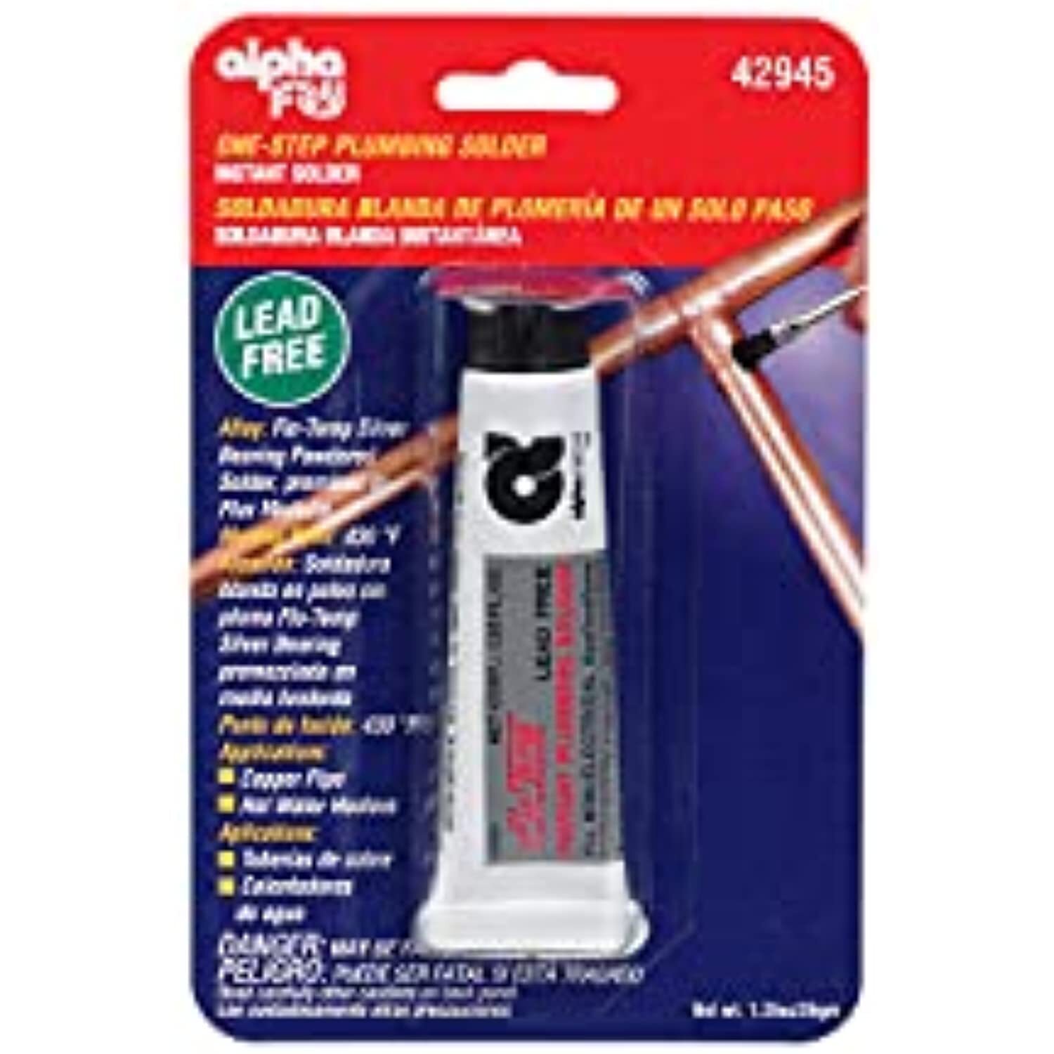 Alpha Fry AM42945 Cookson Elect Flo-Temp Lead-Free Instant Plumbing ...
