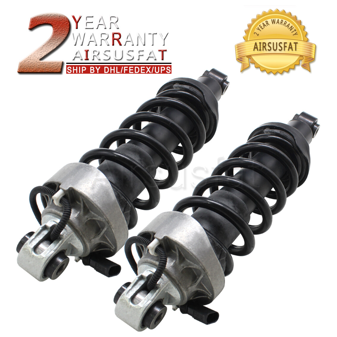 2X Rear Air Suspension Shock Absorber Spring For Audi R8 420512019AG ...