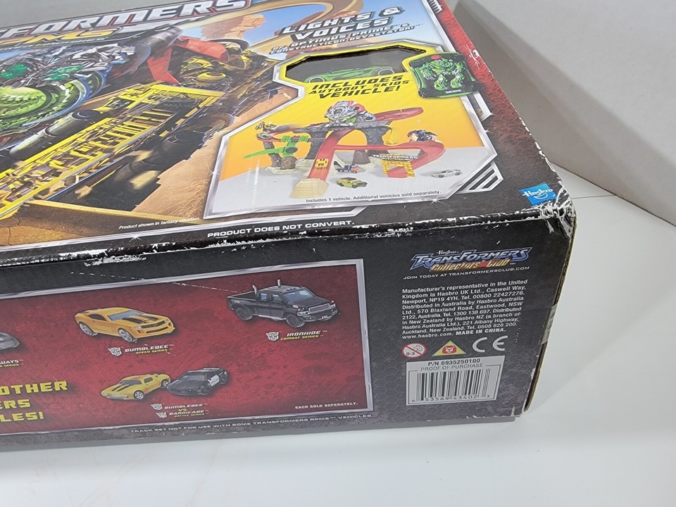 Transformers RPMs Construction Devastator Showdown Race Track Set New ...